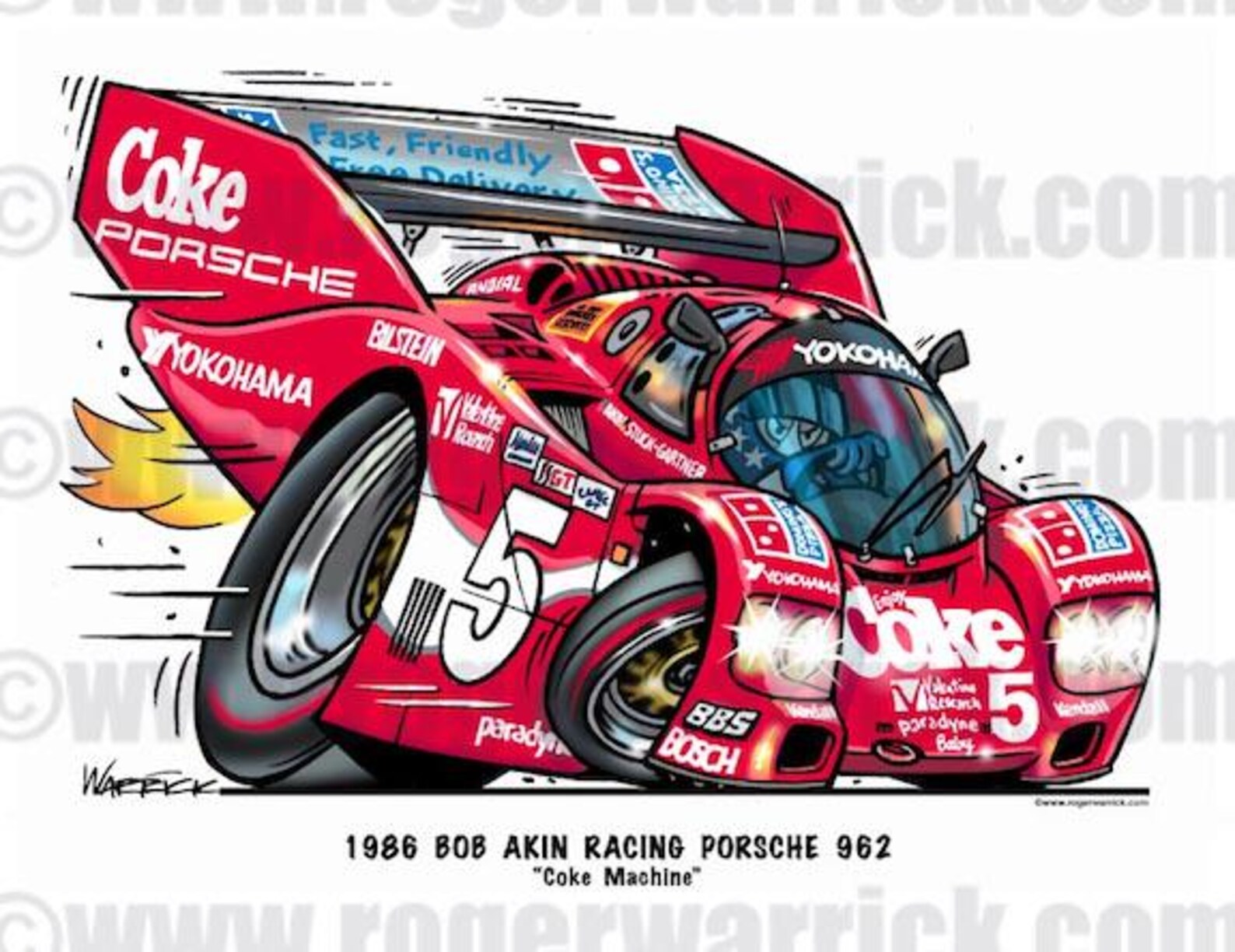 Coke Machine 962 - Sebring 1986 Winner - Etsy