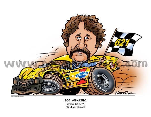 Bob Wearing Mr. Invitational Car-toon | Etsy