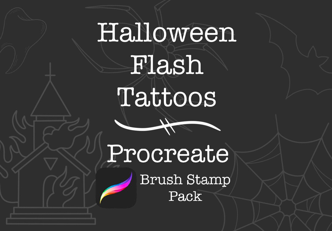 Pro Create Brush Pack for Procreate Flower Stamp Set Digital Download ...