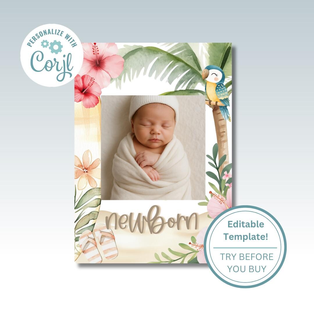 Jimmy Buffett Margaritaville Themed First Birthday Party Monthly ...