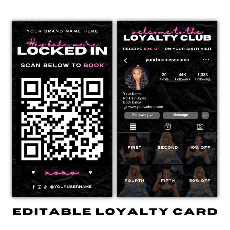 Loyalty Club Cards - Etsy
