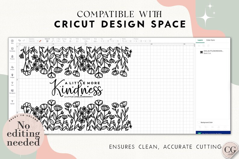 Positive Affirmations PNG, 40oz Laser Engraved, Wildflower Designs ...