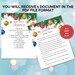 Christmas Music Trivia | Holiday Music Challenge Game | Printable ...