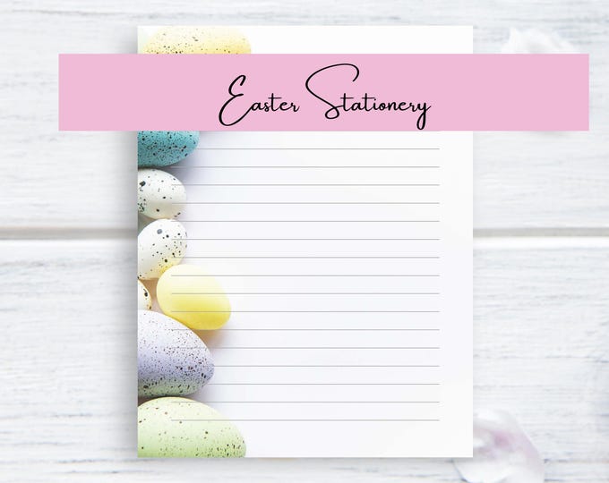 Easter Stationery | Printable Stationery | Easter Printable | Digital ...