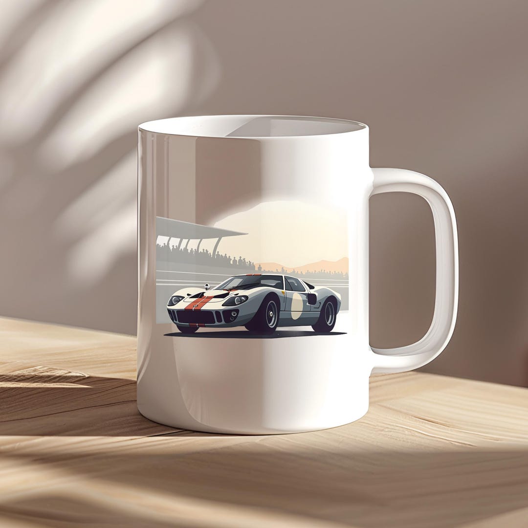 Ford GT40 Car Coffee Mug - Perfect Car Guy Gift! - Etsy