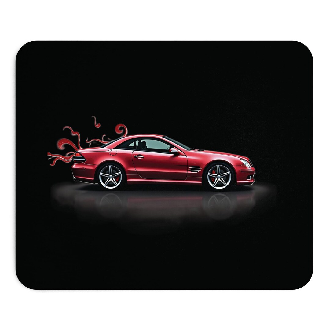 Mercedes SL 55 AMG R230 Mouse Pad Luxury Car Enthusiast Gift, Car Lover ...