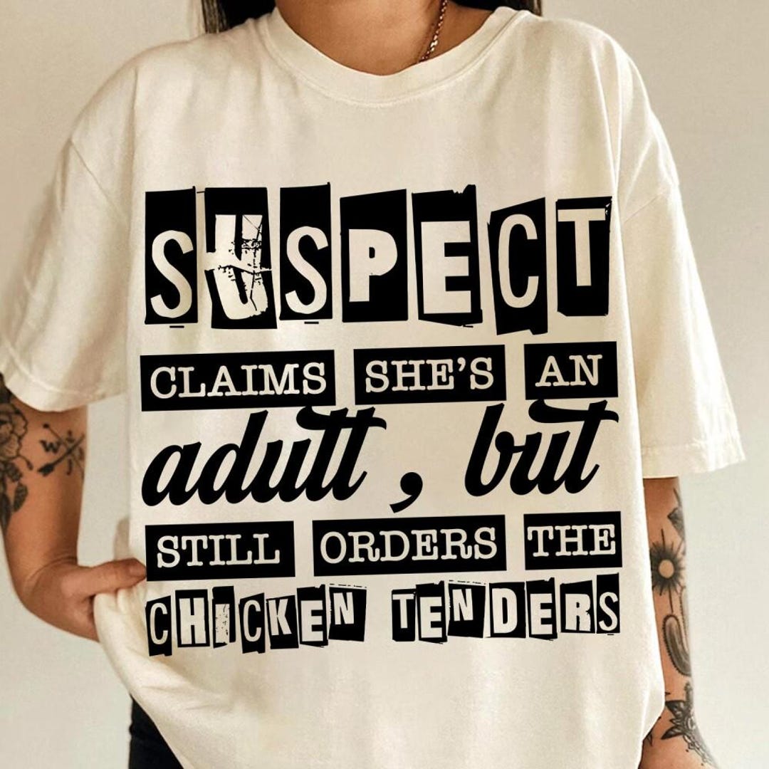 Suspect Claims Shes an Adult, but Still Orders the Chicken Tenders Png ...