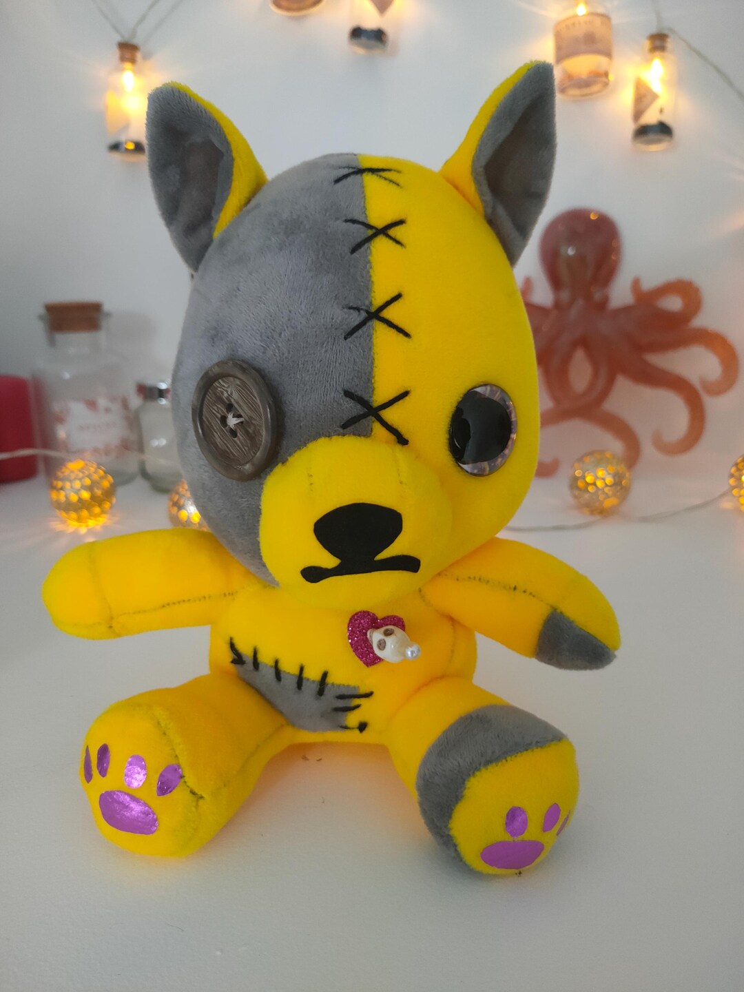 Homemade Voodoo "creepy Plushie" Plush Toy With Needle. WARNING Not ...