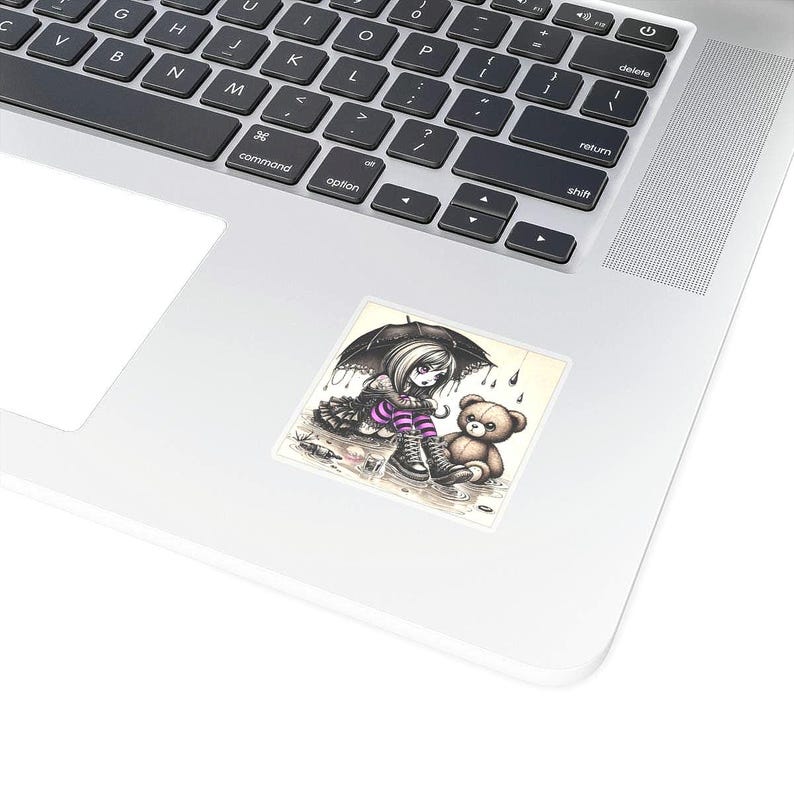 Goth Girl Stickers, Emo Sticker Set, Dark Aesthetic Stickers, Halloween ...