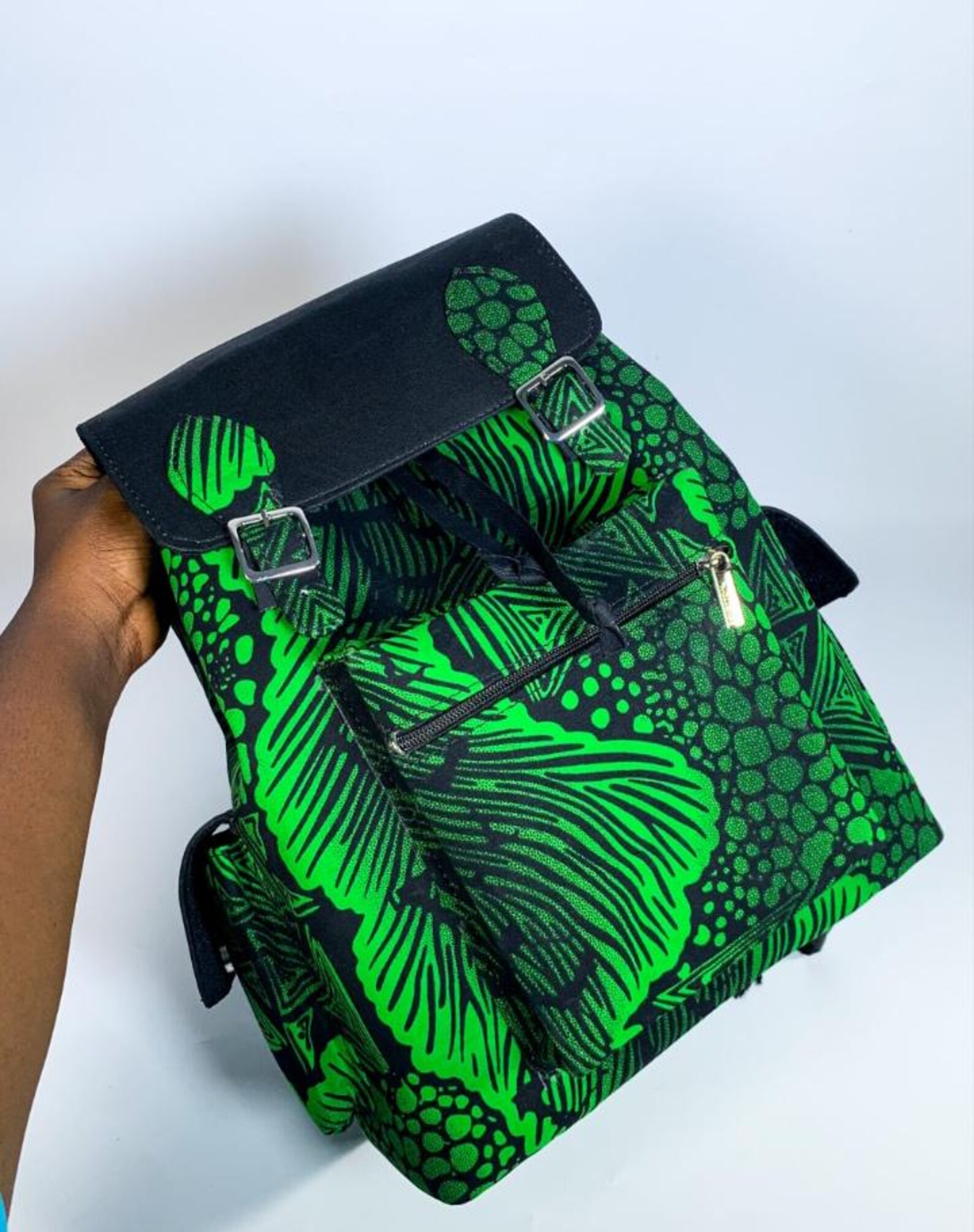 Ankara Backpack, Handmade African Print Backpack for Women & Men ...