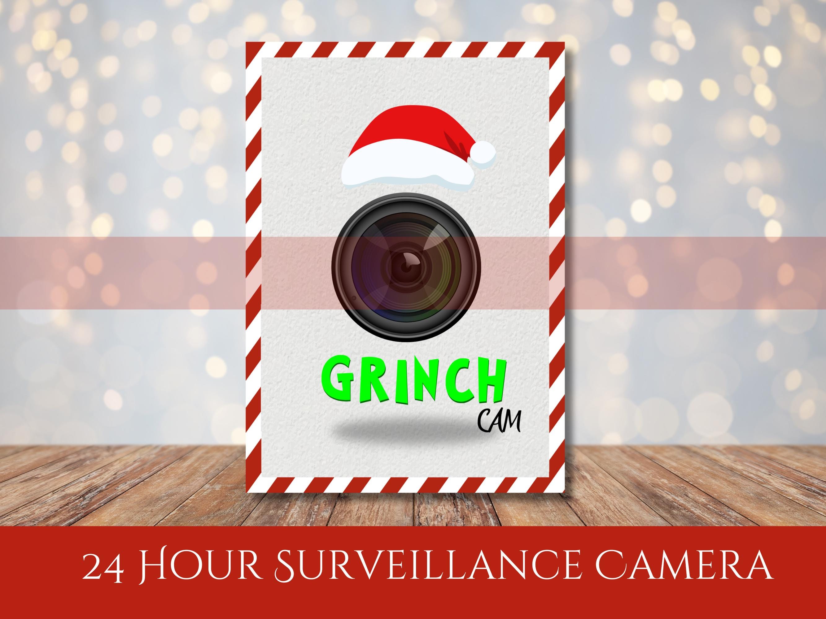 Printable Elf Camera, Elf Cam, Grinch Camera, Santa Cam, 24 Hour ...