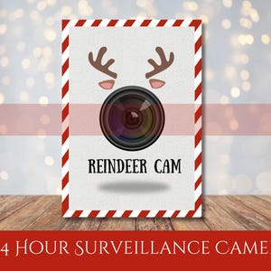 Printable Elf Camera, Elf Cam, Grinch Camera, Santa Cam, 24 Hour ...