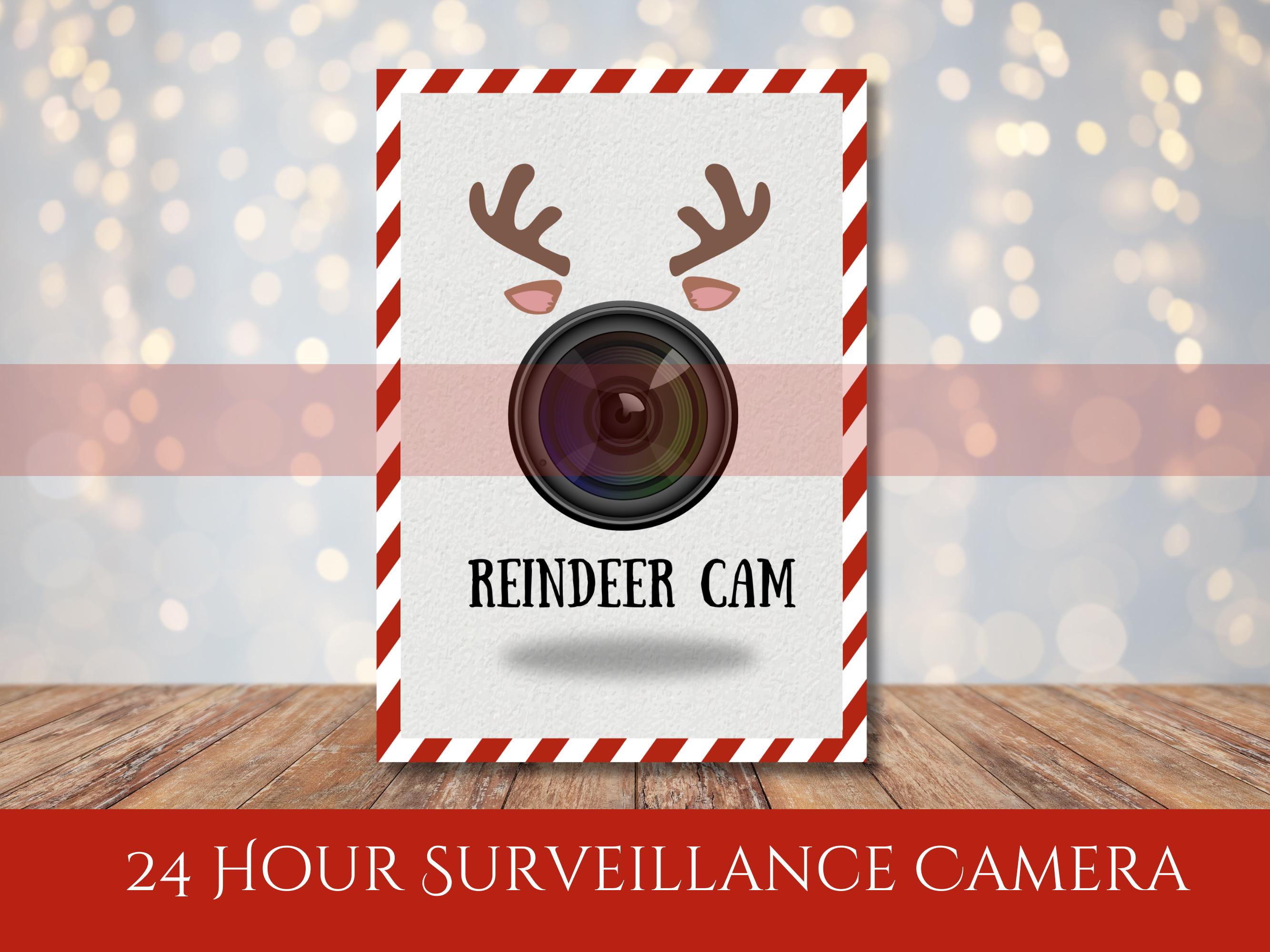 Printable Elf Camera, Elf Cam, Grinch Camera, Santa Cam, 24 Hour ...