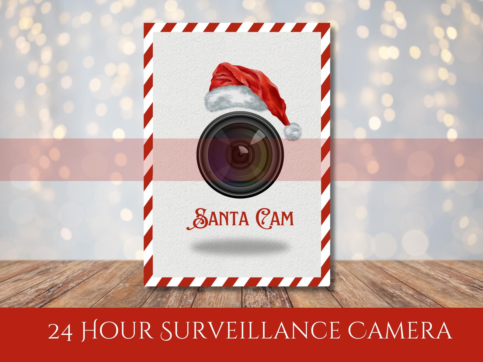 Printable Elf Camera, Elf Cam, Grinch Camera, Santa Cam, 24 Hour ...