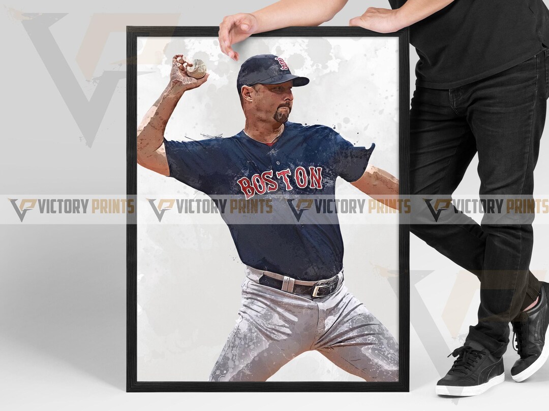 Tim Wakefield Poster/canvas Baseball Man Cave Art, Sports Room Decor ...