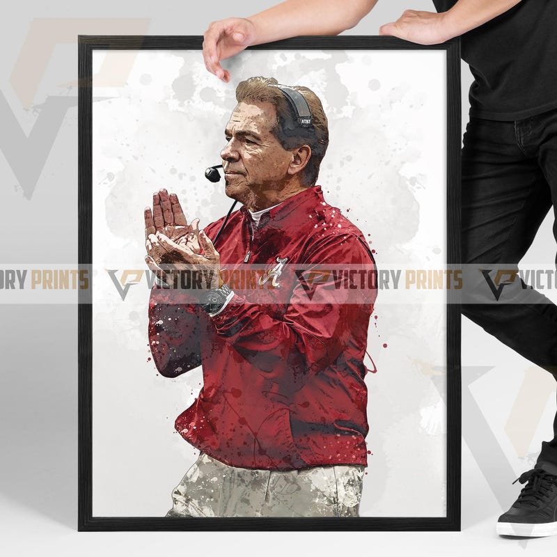 Nick Saban - Etsy