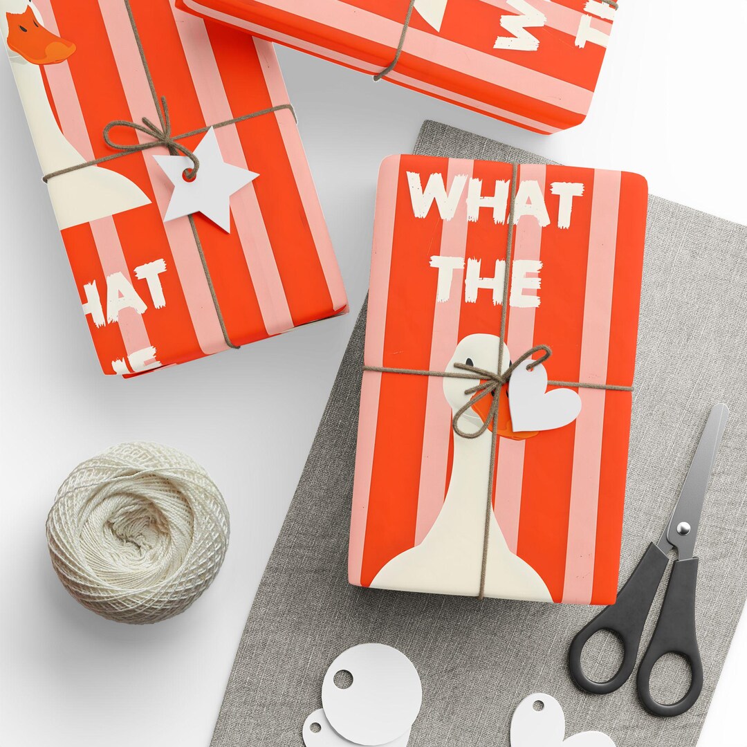 Playful Wrapping Paper, Unique Gift Wrap for Birthdays, Celebrations ...