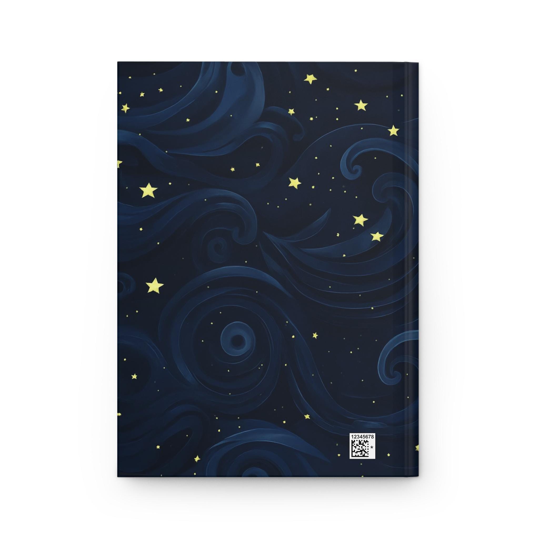 Starry Night Hardcover Journal, Galaxy Notebook, Writing Diary ...