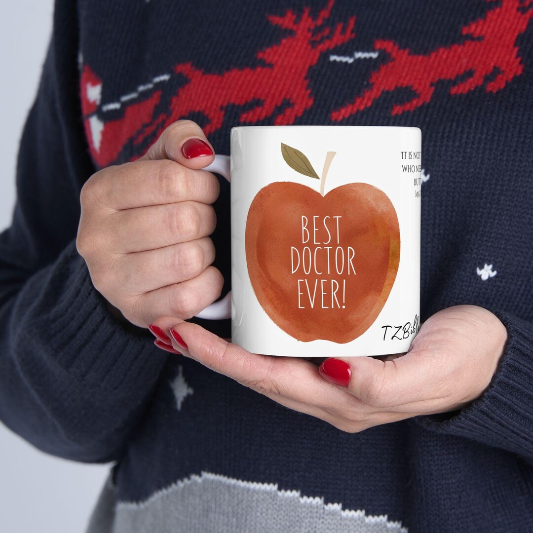 Matthew 9:12 | Personalized "best Doctor Ever!" Mug | Add Name or Text ...