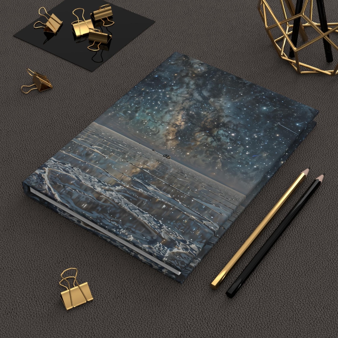 Stargazing Hardcover Journal, Cosmic Notebook for Dreamers, Astrology ...
