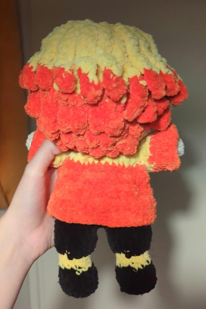 Zenitsu Crochet Plushie - Etsy