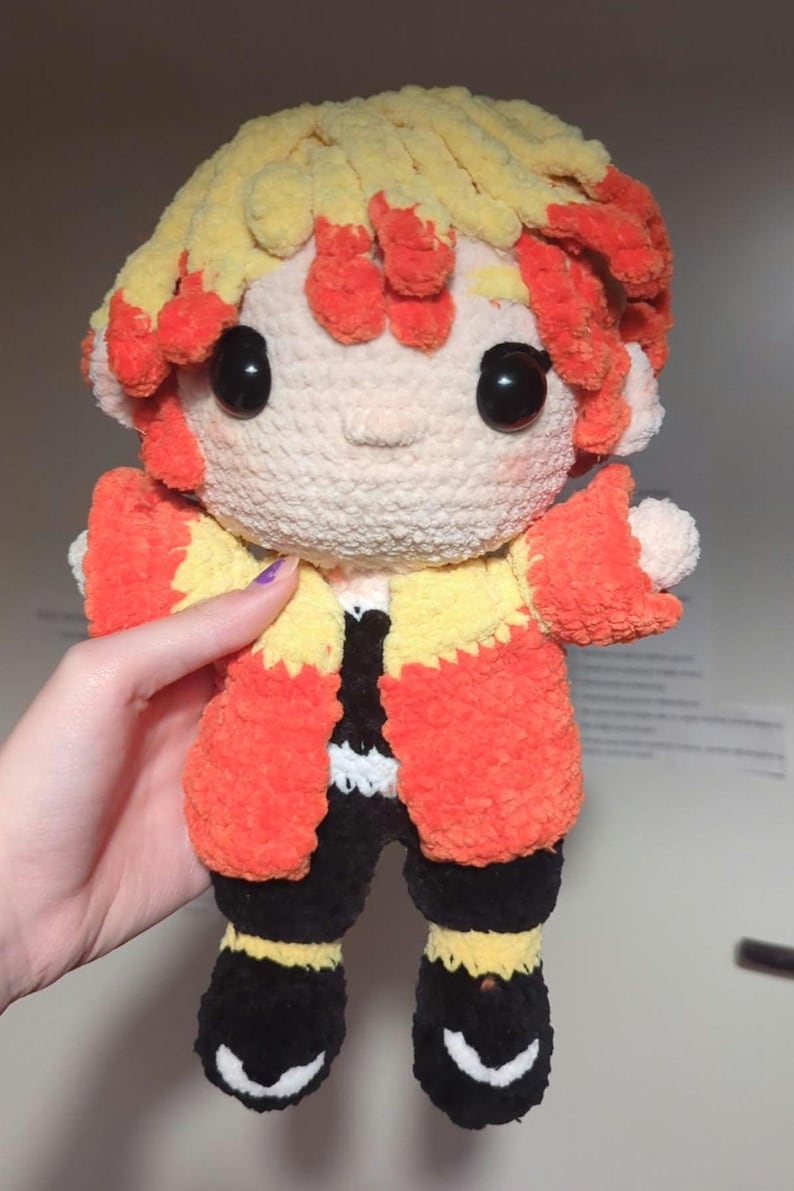 Zenitsu Crochet Plushie - Etsy