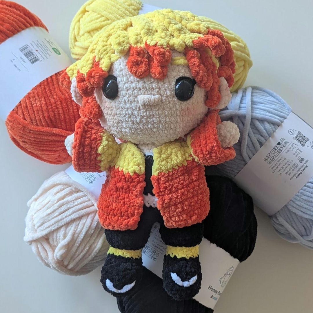 Zenitsu Crochet Plushie - Etsy