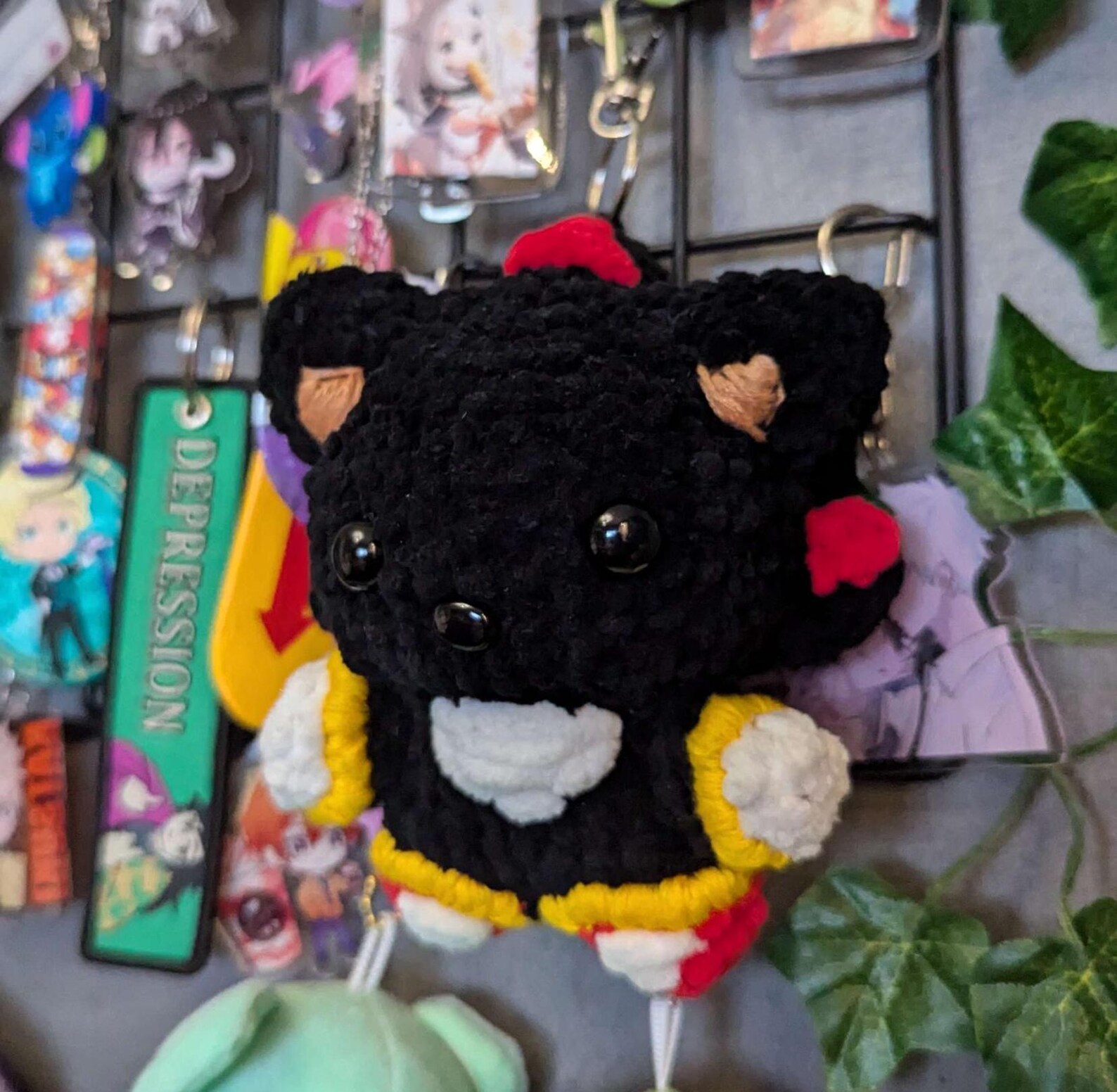 Shadow the Hedgehog Crochet Plushie - Etsy
