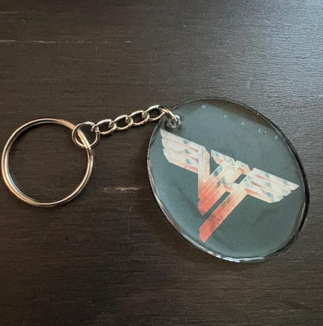 Van Halen Logo Keychain Made From Album Cover - Etsy