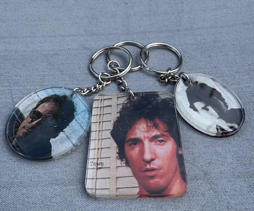 Bruce Springsteen Record Album Cover Handmade Resin Keychains - Etsy