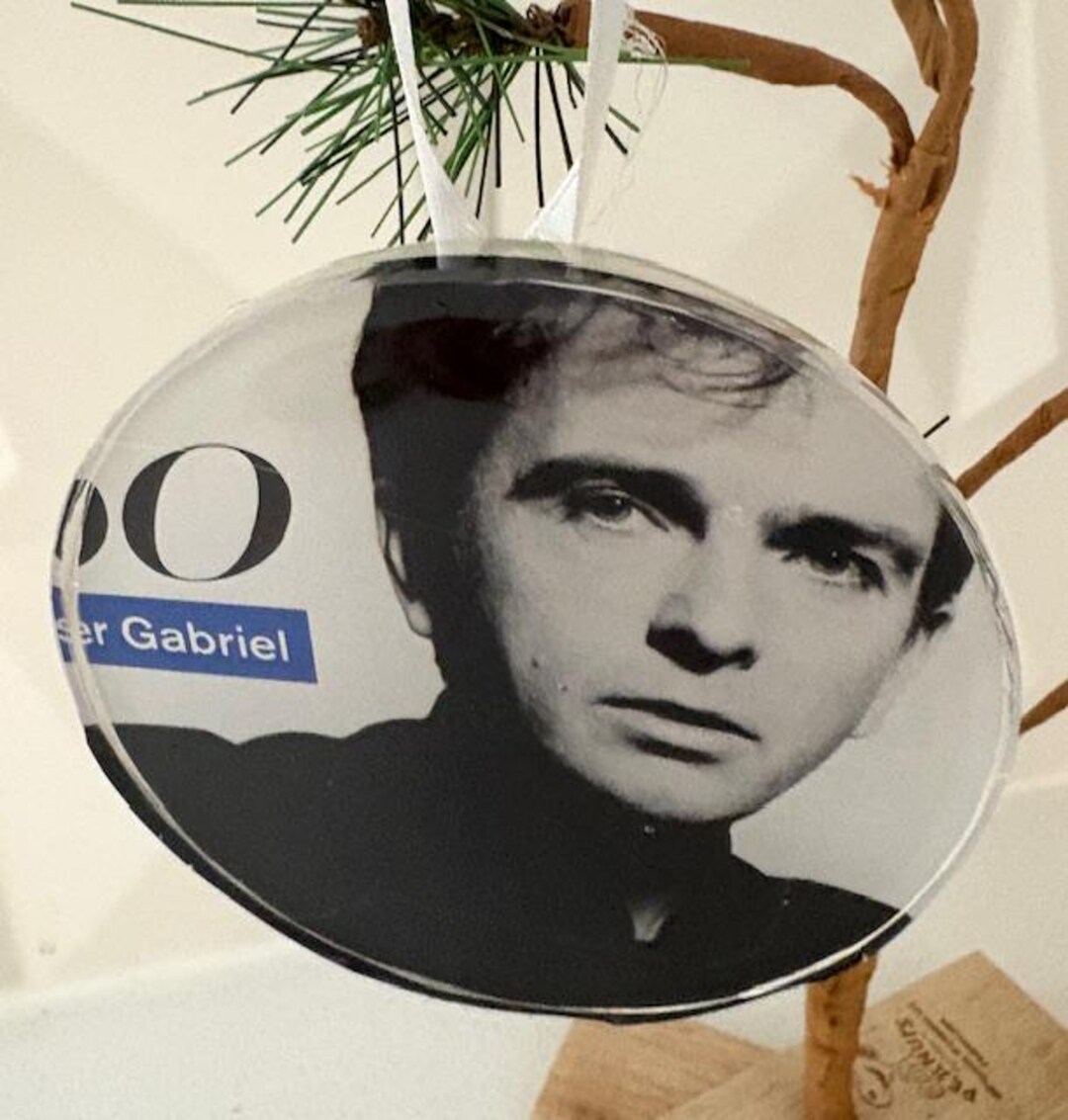 PETER GABRIEL SO Handmade Resin Ornament From Album Cover - Etsy