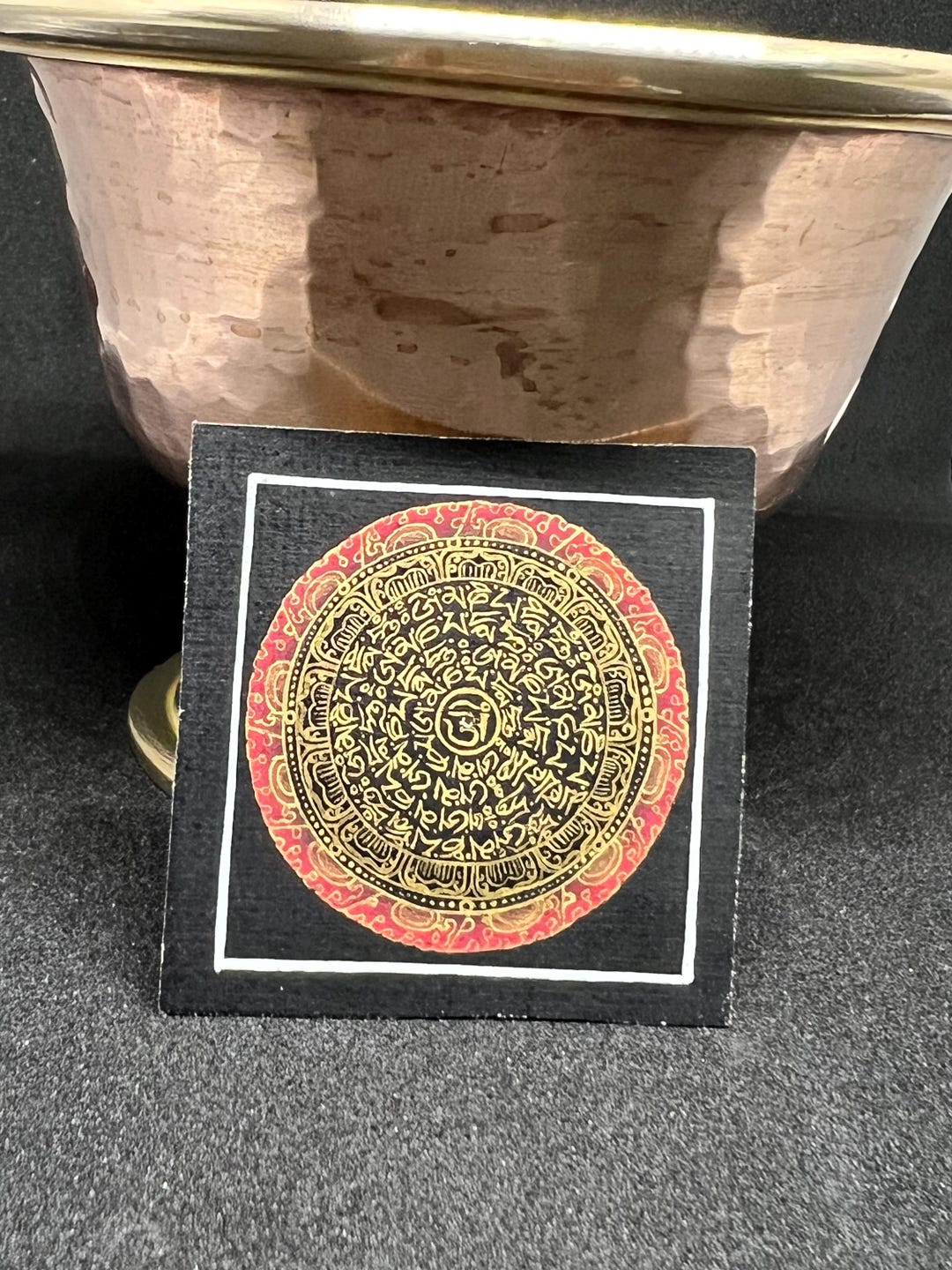 Om Mani Padme Hum Pendant,tibetan Mantra Pendant Necklace,handmade ...