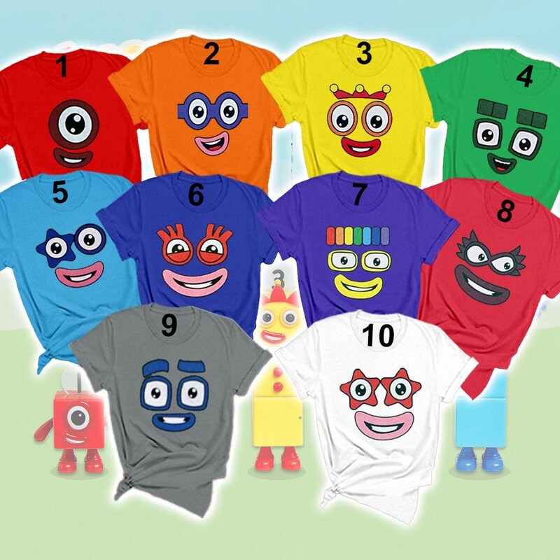 Numberblocks Costume - Etsy