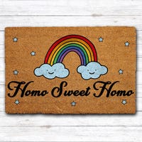 LGBT Pride Rug, Colorful Rug, LGBTQ Gift, Abstract Rug, Rainbow Carpet ...
