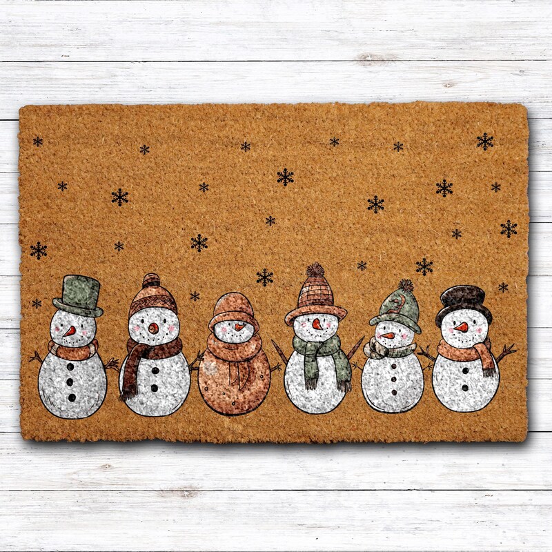 Snowman Door Decor - Etsy
