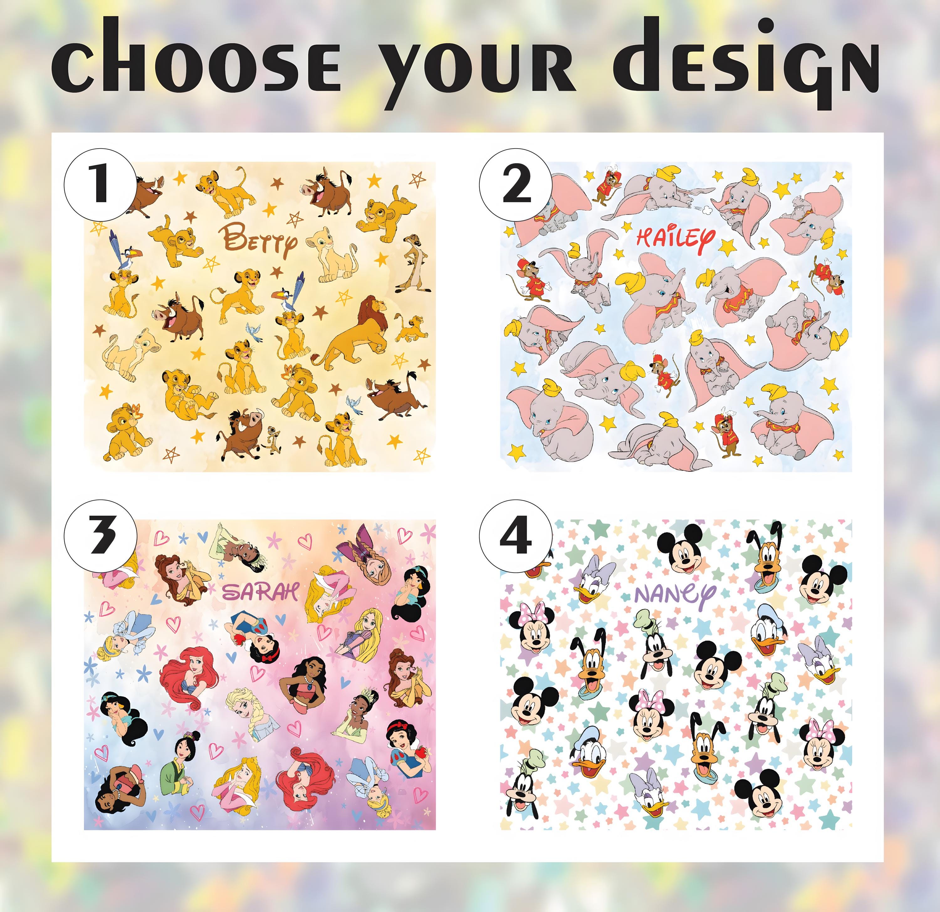 Customizable Disney Characters Matching Insulated Tumblers, Magic ...