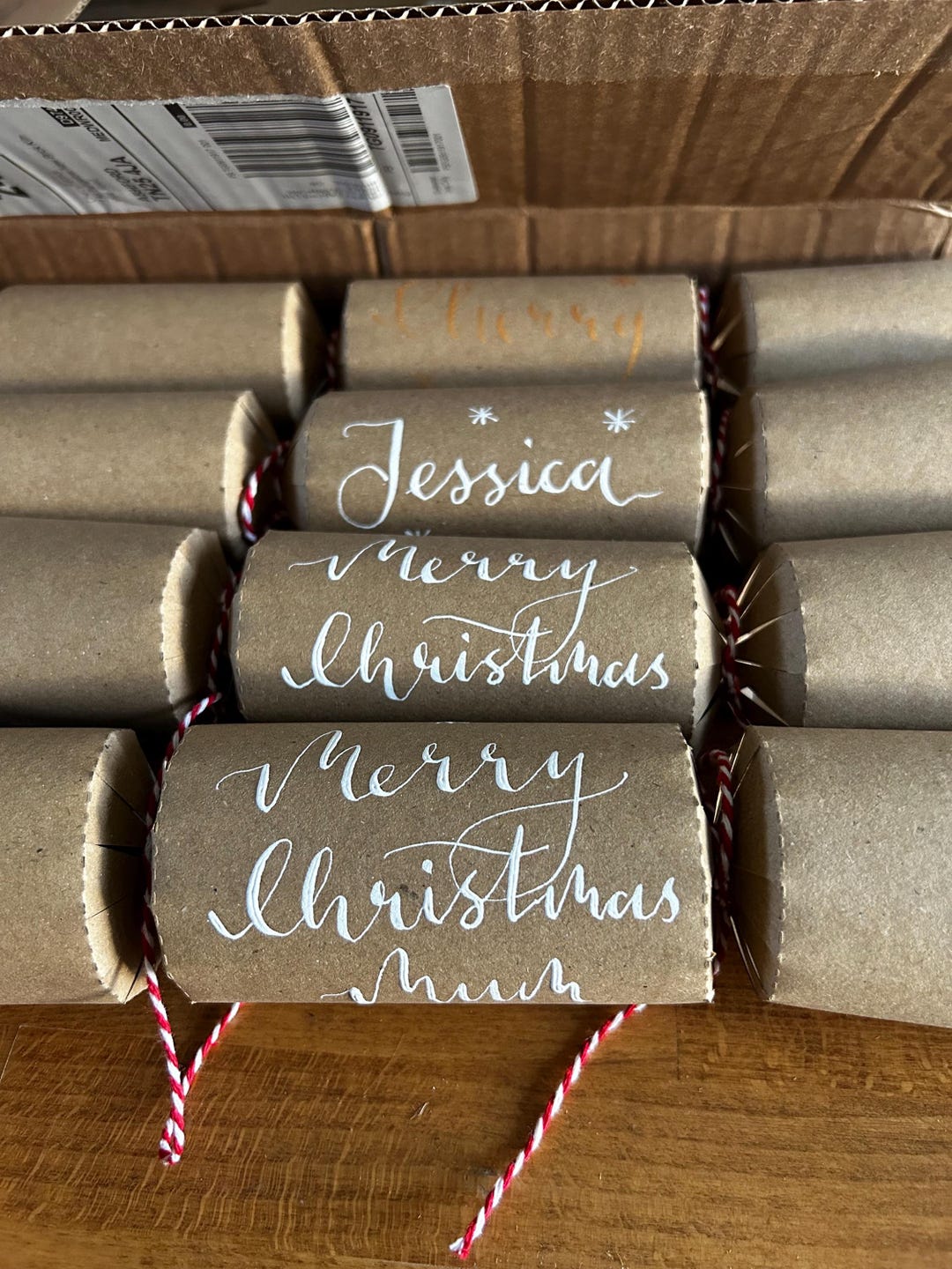 Personalised Christmas Crackers - Etsy UK