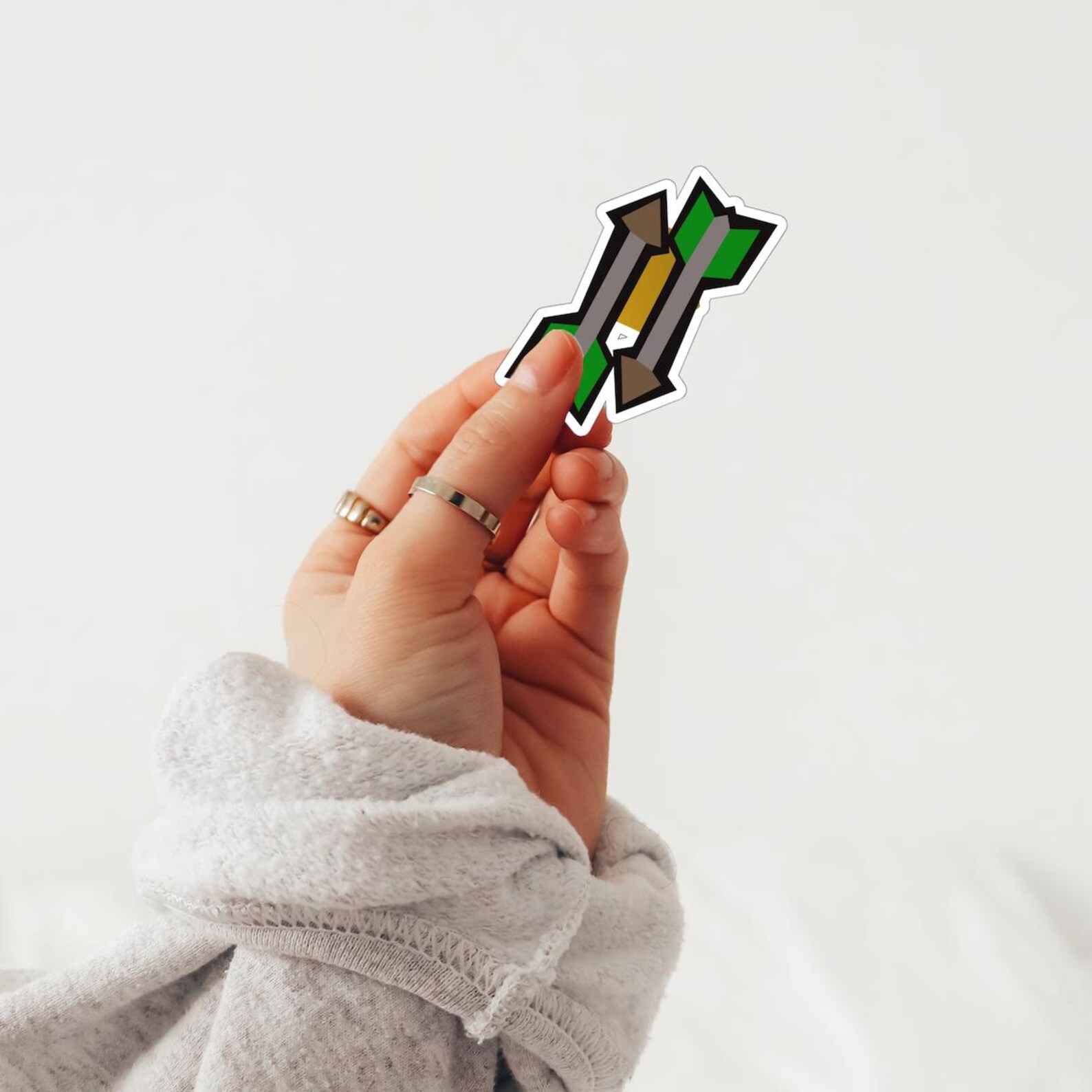 OSRS Fletching Skill Sticker, Old School Runescape Fletching Icon Vinyl ...