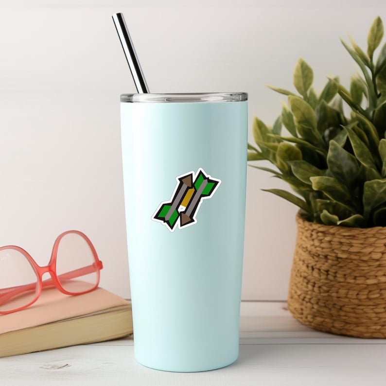 OSRS Fletching Skill Sticker, Old School Runescape Fletching Icon Vinyl ...