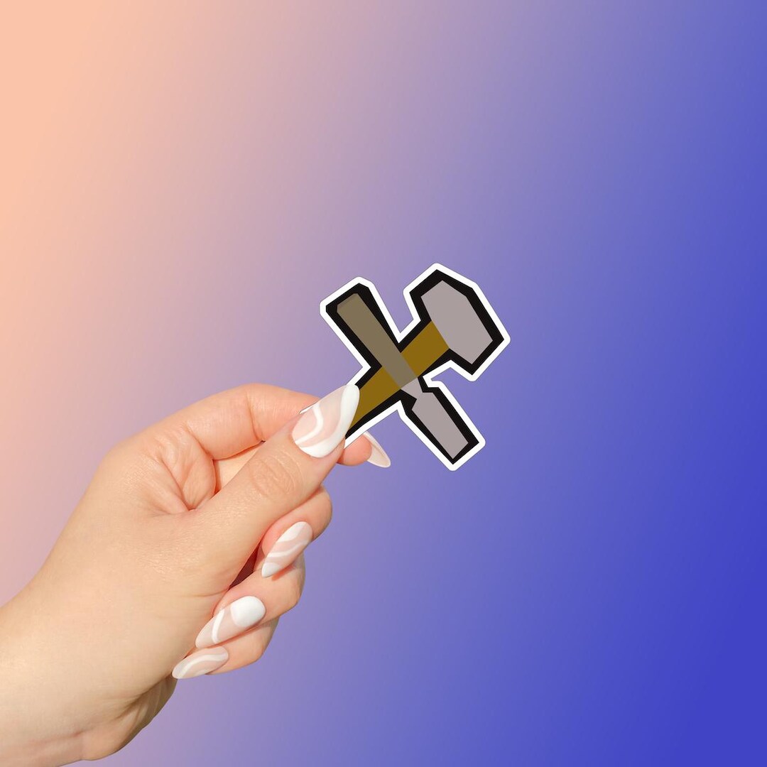 OSRS Crafting Skill Sticker, Old School Runescape Crafting Vinyl ...