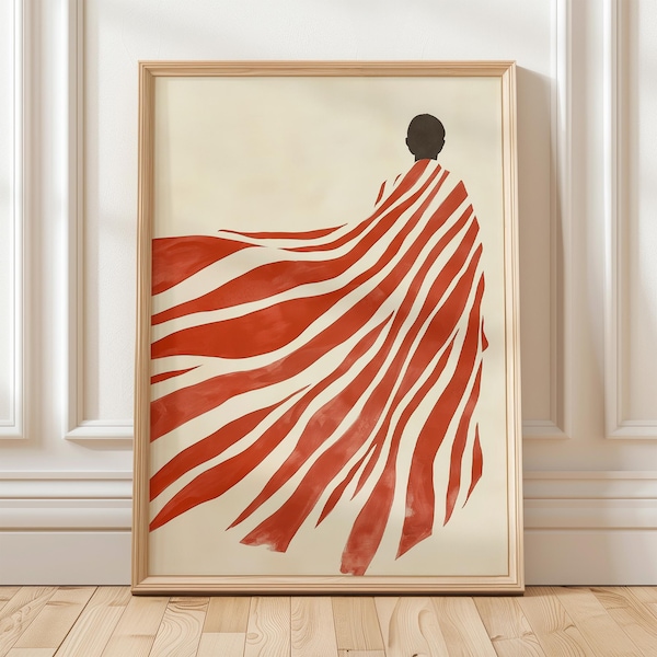 Abstract Figure Art - Etsy