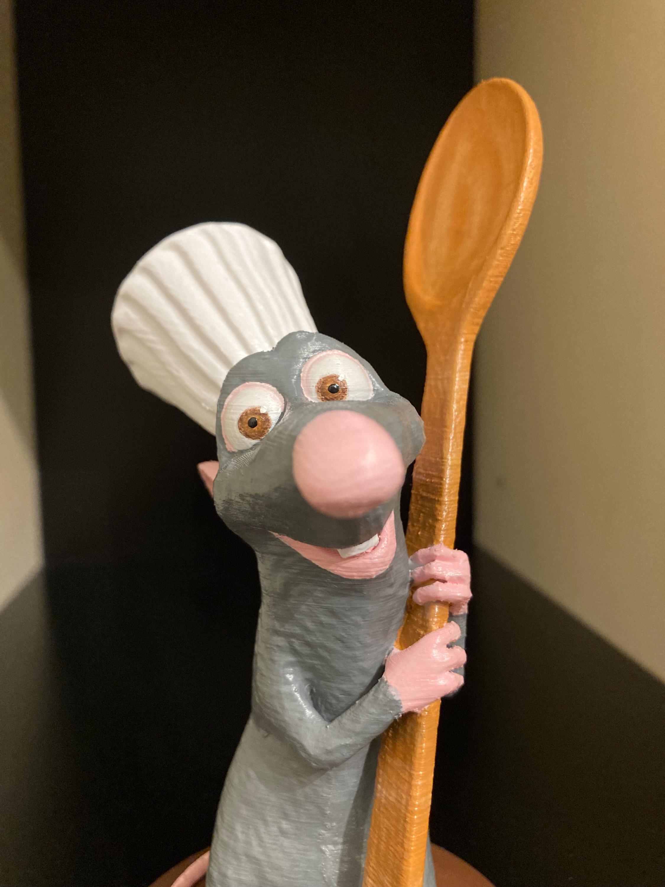 Remy - Ratatouille - 3D Printed and Hand-painted Figure - Etsy