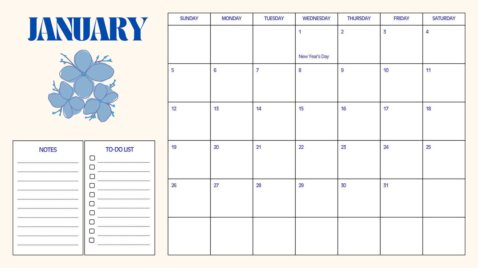 Get Organized: 2025 Printable Calendar for Efficient Planning - Etsy