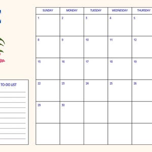 Get Organized: 2025 Printable Calendar for Efficient Planning - Etsy