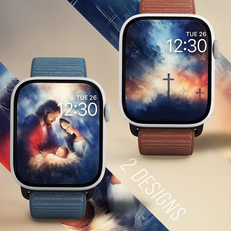 Baby Jesus Birth Nativity Apple Watch Wallpaper, Christmas Watch Face ...