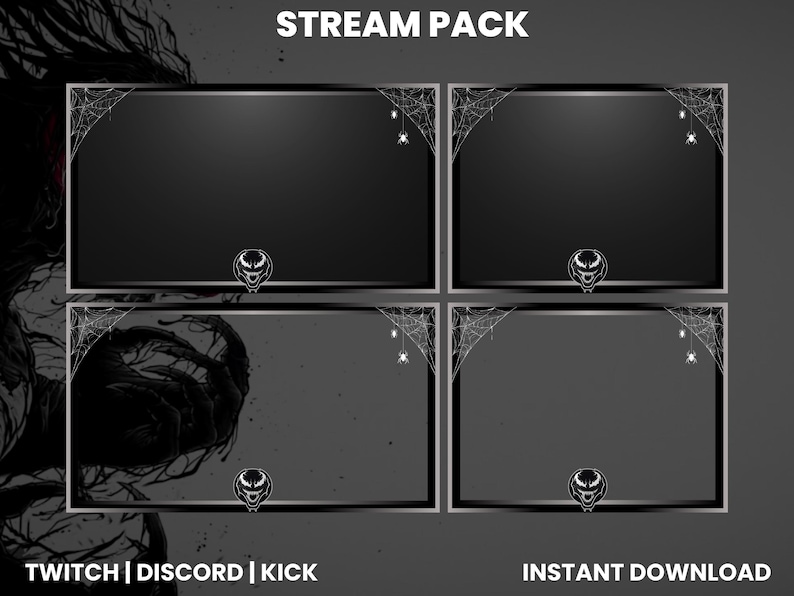 Animated Twitch Stream Pack | Twitch Screen Overlay | Animated Screens ...