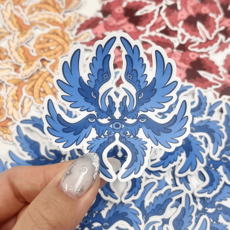 Biblically Accurate Angel Stickers Vinyl | Ophanim Seraphim Cherubim ...