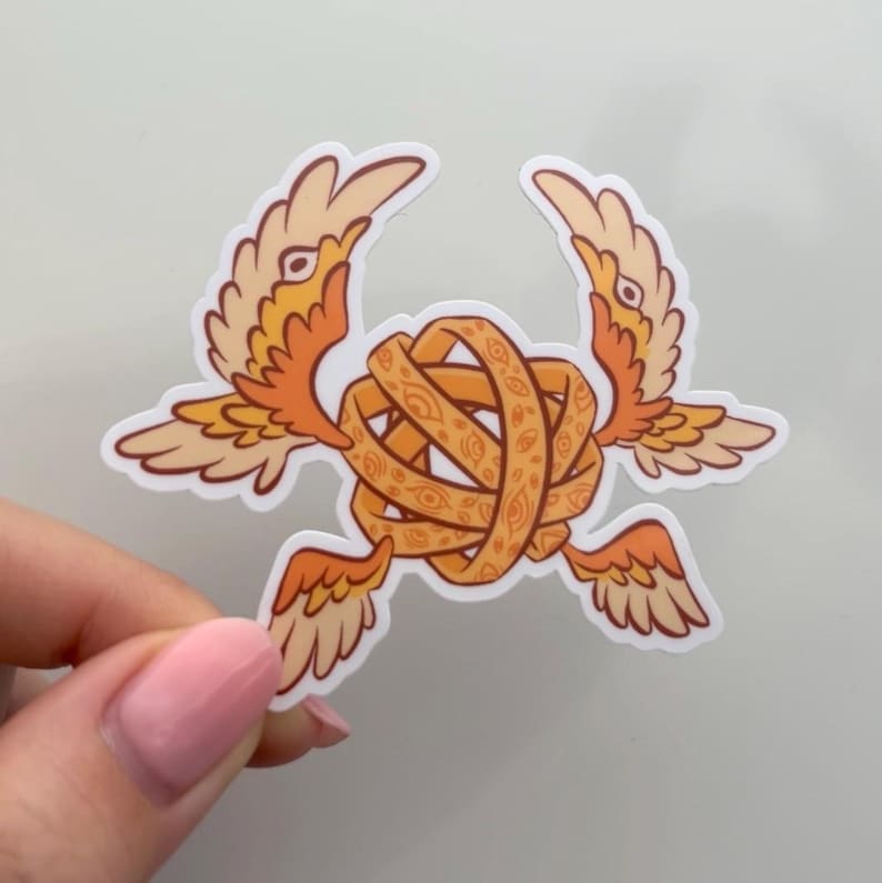 Biblically Accurate Angel Stickers Diecut Vinyl | Ophanim Seraphim ...