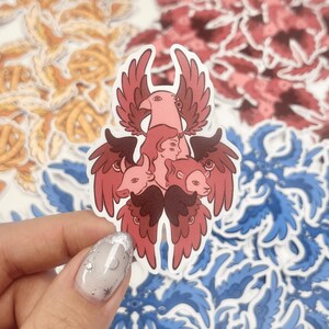 Biblically Accurate Angel Stickers Vinyl | Ophanim Seraphim Cherubim ...