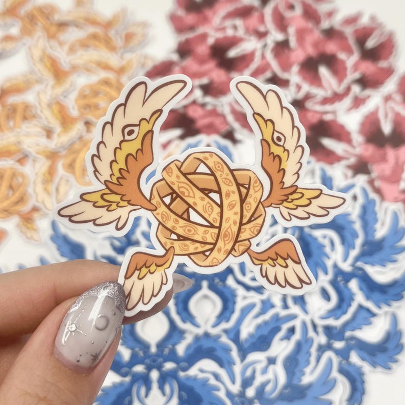 Biblically Accurate Angel Stickers Vinyl | Ophanim Seraphim Cherubim ...